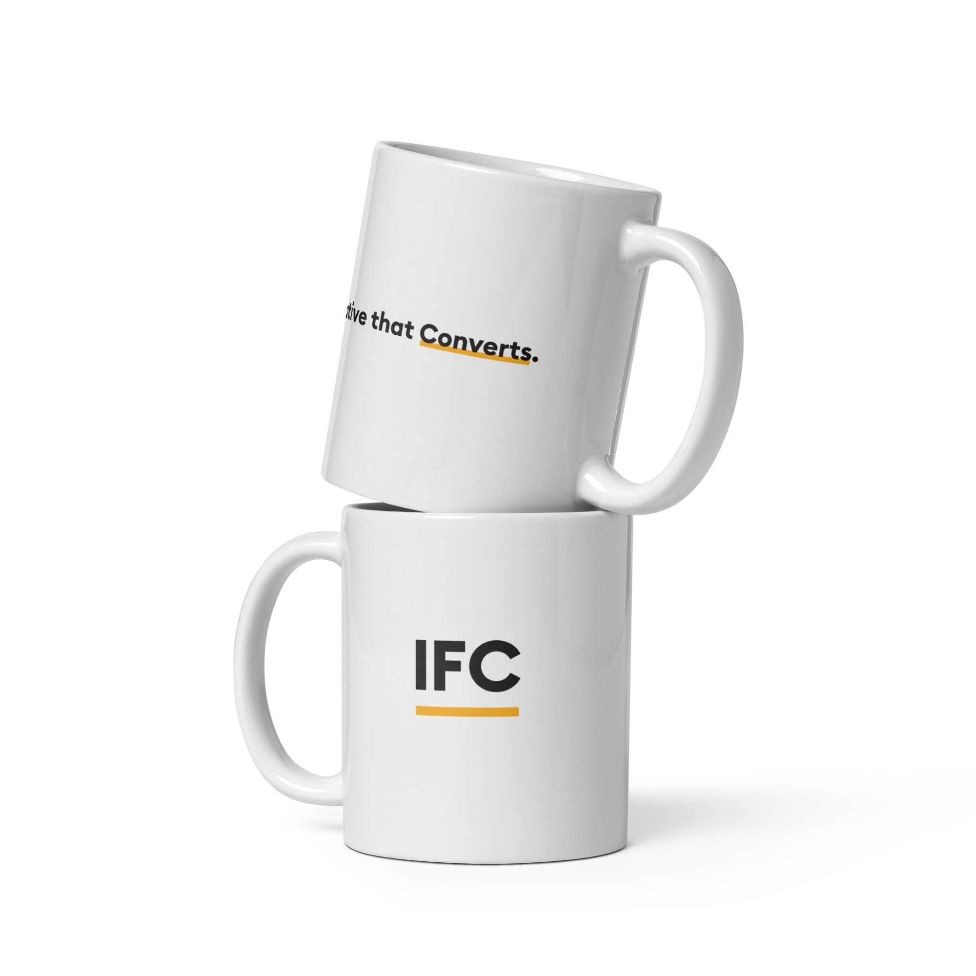 IFC Studios White Glossy Mug | IFC Studios
